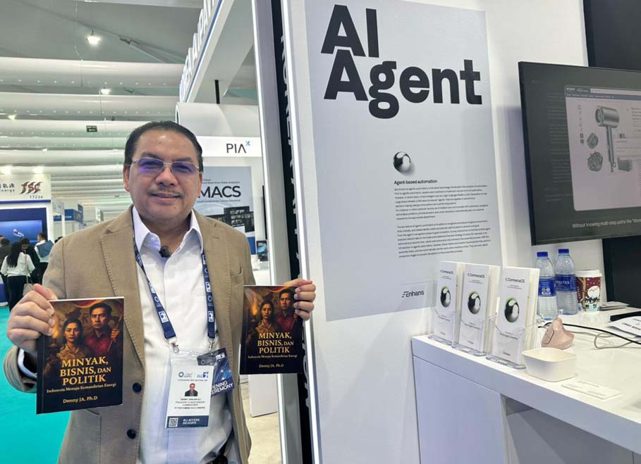 Denny JA Luncurkan Buku soal Minyak di ADIPEC Abu Dhabi – Harian Terbit